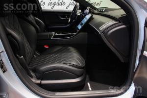 Pelēks Mercedes-Benz S 500 2022 Rīga, ar dzinēja tilpumu 3.00 L un nobraukumu 107 tūkst. km par 79500 €, foto 23 vietnē AUTOMOTO.COM.LV