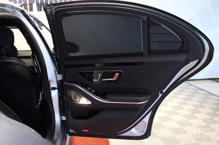 Pelēks Mercedes-Benz S 500 2022 Rīga, ar dzinēja tilpumu 3.00 L un nobraukumu 107 tūkst. km par 79500 €, foto 25 vietnē AUTOMOTO.COM.LV