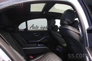 Pelēks Mercedes-Benz S 500 2022 Rīga, ar dzinēja tilpumu 3.00 L un nobraukumu 107 tūkst. km par 79500 €, foto 27 vietnē AUTOMOTO.COM.LV