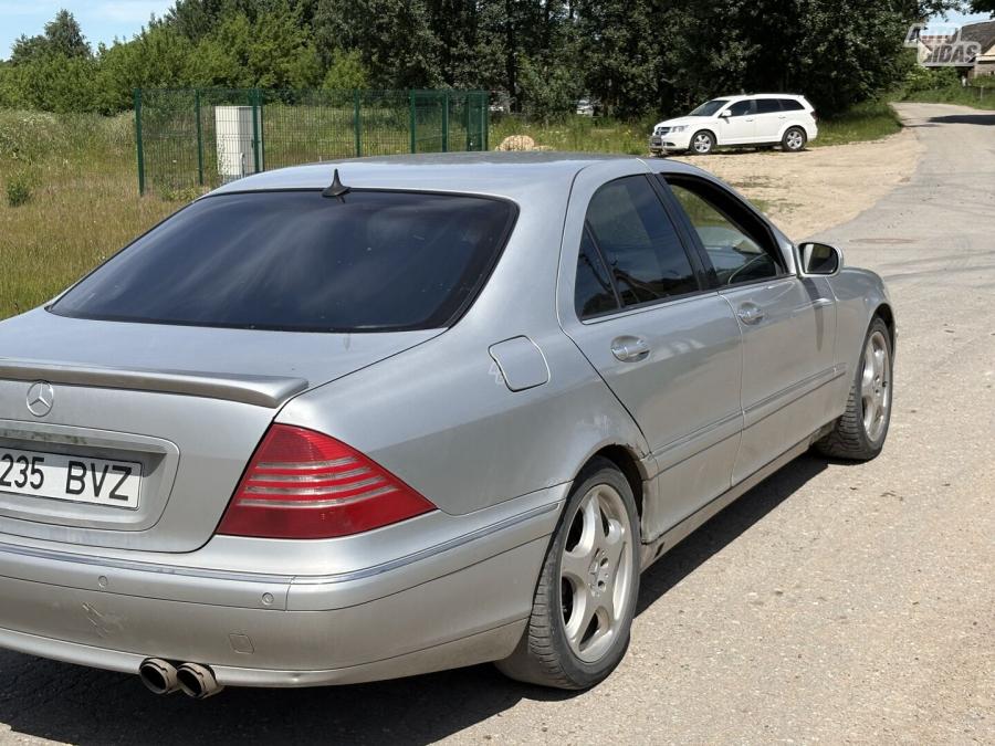 Grey Mercedes-Benz S 500 2026 in Radviliskis, with an engine capacity of 5.00 L and mileage of 300 thousand km for 1300 €, photo 6 on AUTOMOTO.COM.LV