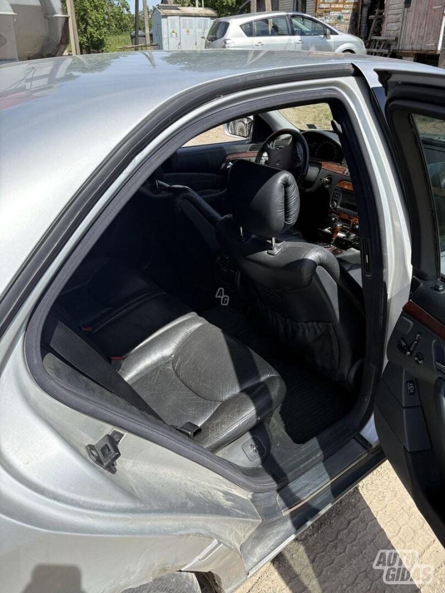 Grey Mercedes-Benz S 500 2026 in Radviliskis, with an engine capacity of 5.00 L and mileage of 300 thousand km for 1300 €, photo 7 on AUTOMOTO.COM.LV