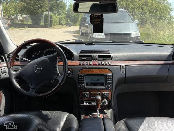 Grey Mercedes-Benz S 500 2026 in Radviliskis, with an engine capacity of 5.00 L and mileage of 300 thousand km for 1300 €, photo 9 on AUTOMOTO.COM.LV