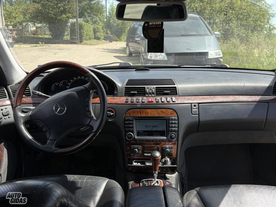 Grey Mercedes-Benz S 500 2026 in Radviliskis, with an engine capacity of 5.00 L and mileage of 300 thousand km for 1300 €, photo 10 on AUTOMOTO.COM.LV