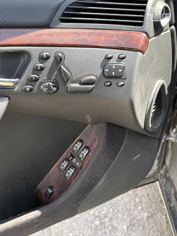Grey Mercedes-Benz S 500 2026 in Radviliskis, with an engine capacity of 5.00 L and mileage of 300 thousand km for 1300 €, photo 10 on AUTOMOTO.COM.LV