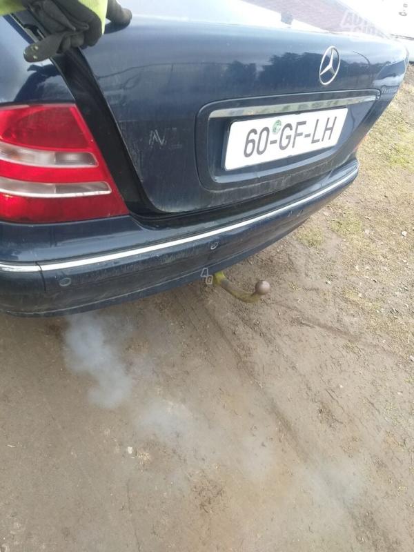 Mercedes-Benz S 500 2000 in Vilnius, with an engine capacity of 5.00 L and mileage of 0 thousand km for 1450 €, photo 4 on AUTOMOTO.COM.LV