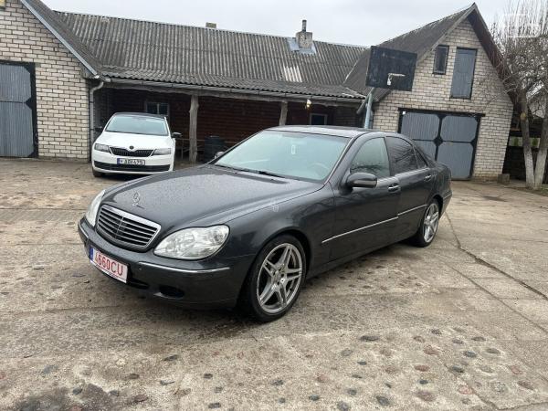 Mercedes-Benz S 500 2000 Jonava, ar dzinēja tilpumu 5.00 L un nobraukumu 290 tūkst. km par 3200 €, foto 1 vietnē AUTOMOTO.COM.LV