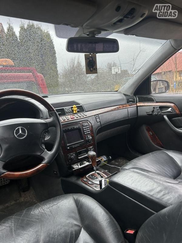 Mercedes-Benz S 500 2000 Jonava, ar dzinēja tilpumu 5.00 L un nobraukumu 290 tūkst. km par 3200 €, foto 4 vietnē AUTOMOTO.COM.LV