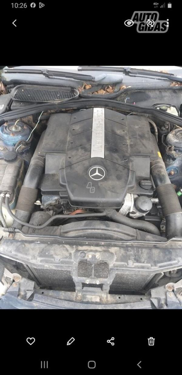 Mercedes-Benz S 500 2000 in Vilnius, with an engine capacity of 5.00 L and mileage of 265 thousand km for 1750 €, photo 8 on AUTOMOTO.COM.LV