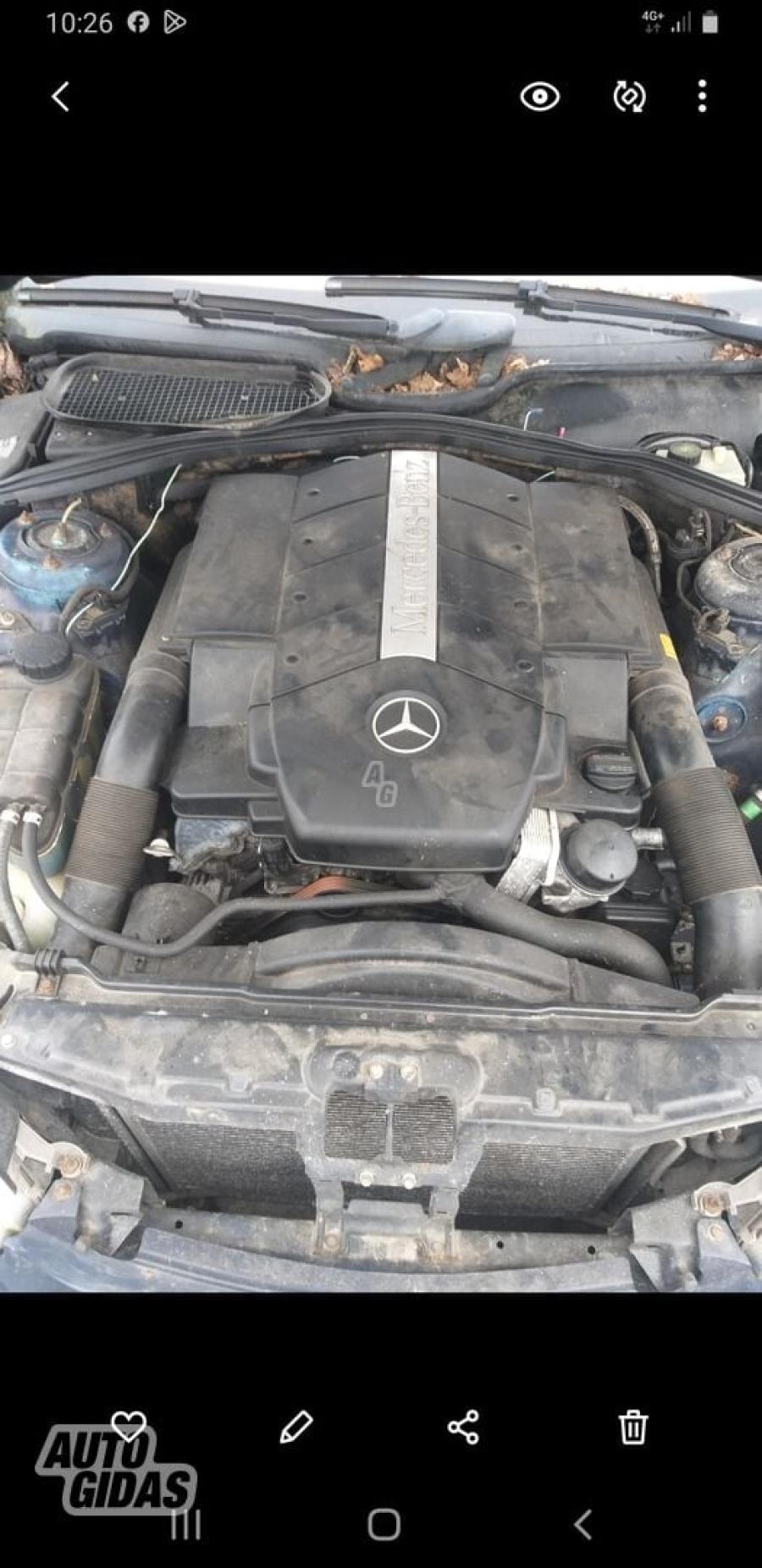 Mercedes-Benz S 500 2000 Viļņa, ar dzinēja tilpumu 5.00 L un nobraukumu 325 tūkst. km par 1650 €, foto 7 vietnē AUTOMOTO.COM.LV
