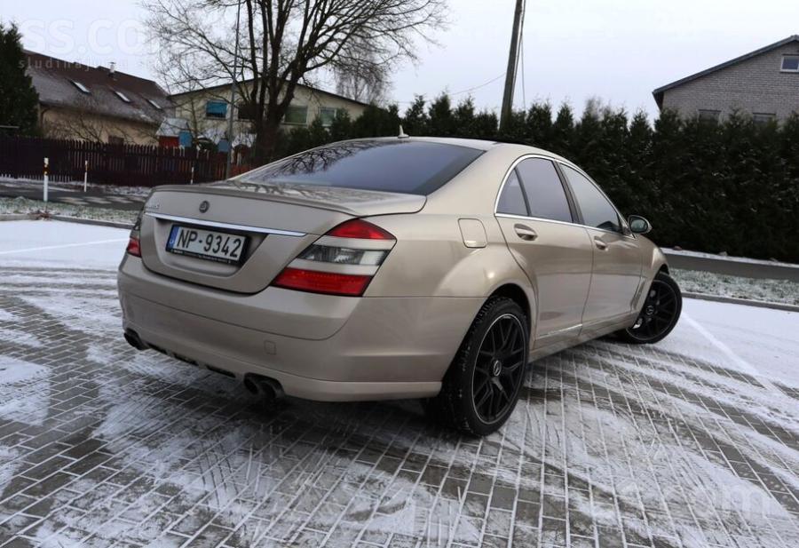Mercedes-Benz S 500 2006 Rīga, ar dzinēja tilpumu 5.50 L un nobraukumu 183 tūkst. km par 10490 €, foto 2 vietnē AUTOMOTO.COM.LV