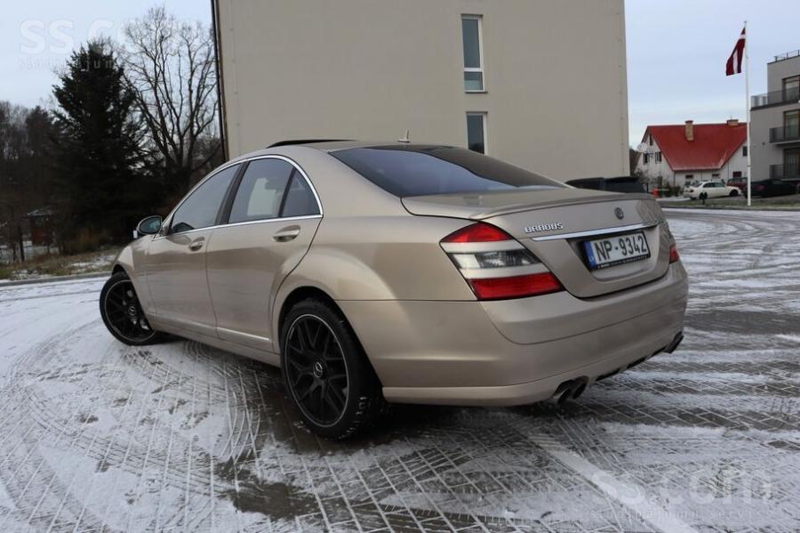 Mercedes-Benz S 500 2006 Rīga, ar dzinēja tilpumu 5.50 L un nobraukumu 183 tūkst. km par 10490 €, foto 4 vietnē AUTOMOTO.COM.LV