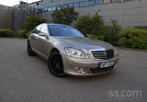 Mercedes-Benz S 500 2006 in Riga, with an engine capacity of 5.50 L and mileage of 184 thousand km for 10500 €, photo  on AUTOMOTO.COM.LV