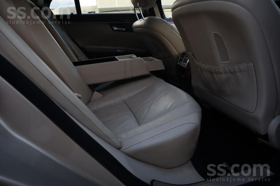 Mercedes-Benz S 500 2006 Rīga, ar dzinēja tilpumu 5.50 L un nobraukumu 184 tūkst. km par 10500 €, foto 14 vietnē AUTOMOTO.COM.LV