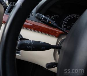 Mercedes-Benz S 500 2006 Rīga, ar dzinēja tilpumu 5.50 L un nobraukumu 184 tūkst. km par 10500 €, foto 20 vietnē AUTOMOTO.COM.LV