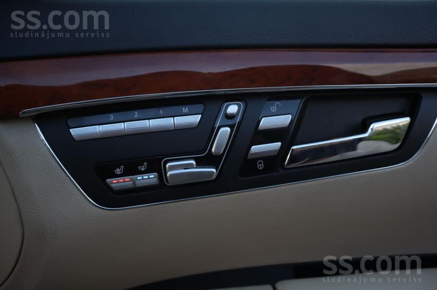 Mercedes-Benz S 500 2006 Rīga, ar dzinēja tilpumu 5.50 L un nobraukumu 184 tūkst. km par 10500 €, foto 22 vietnē AUTOMOTO.COM.LV