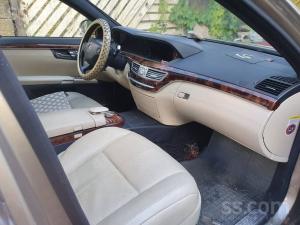 Mercedes-Benz S 500 2009 Rīga, ar dzinēja tilpumu 5.50 L un nobraukumu 143 tūkst. km par 10500 €, foto 3 vietnē AUTOMOTO.COM.LV