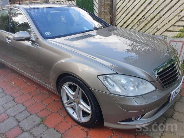 Mercedes-Benz S 500 2009 in Riga, with an engine capacity of 5.50 L and mileage of 143 thousand km for 10500 €, photo 6 on AUTOMOTO.COM.LV