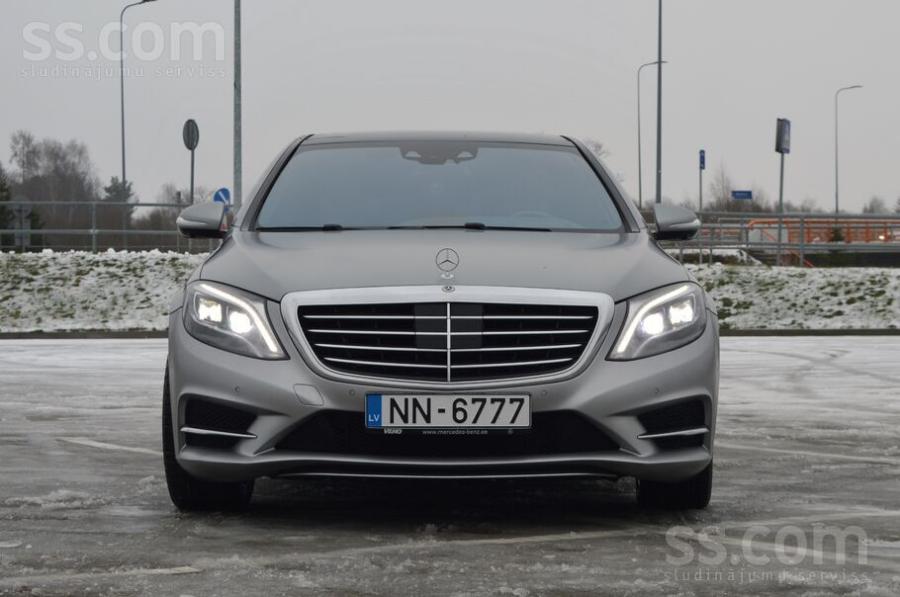 Mercedes-Benz S 500 2015 in Rezekne, with an engine capacity of 4.70 L and mileage of 251 thousand km for 32000 €, photo 2 on AUTOMOTO.COM.LV