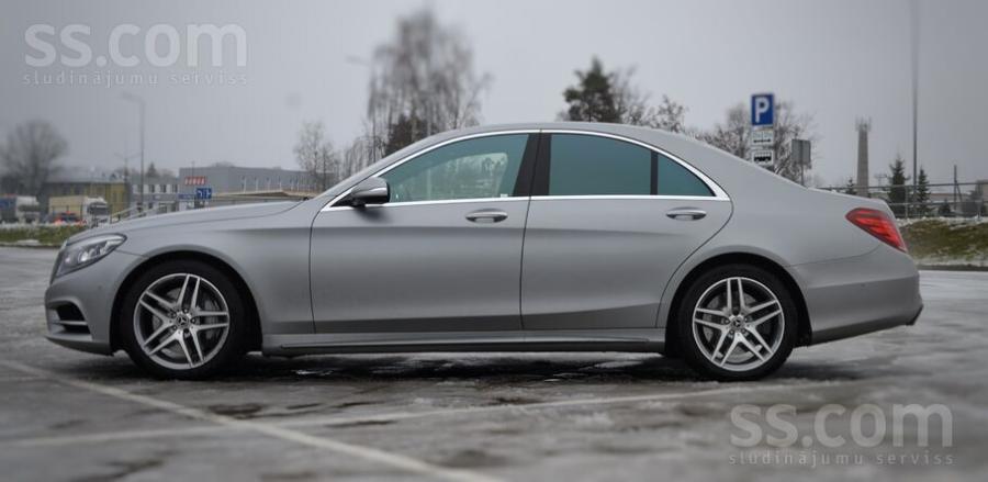 Mercedes-Benz S 500 2015 in Rezekne, with an engine capacity of 4.70 L and mileage of 251 thousand km for 32000 €, photo 4 on AUTOMOTO.COM.LV