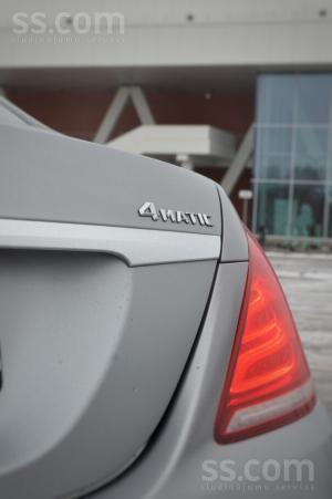 Mercedes-Benz S 500 2015 in Rezekne, with an engine capacity of 4.70 L and mileage of 251 thousand km for 32000 €, photo 7 on AUTOMOTO.COM.LV
