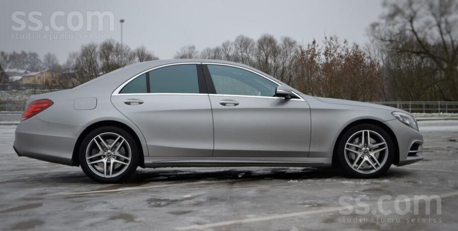 Mercedes-Benz S 500 2015 in Rezekne, with an engine capacity of 4.70 L and mileage of 251 thousand km for 32000 €, photo 8 on AUTOMOTO.COM.LV