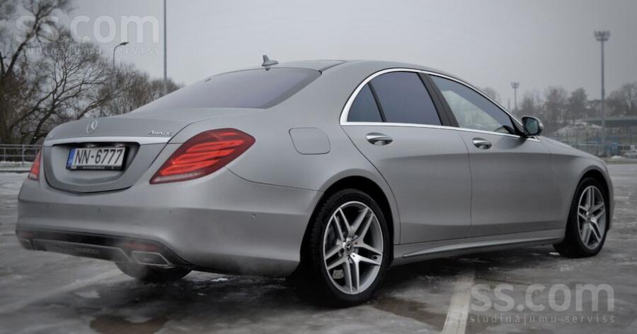 Mercedes-Benz S 500 2015 in Rezekne, with an engine capacity of 4.70 L and mileage of 251 thousand km for 32000 €, photo 16 on AUTOMOTO.COM.LV