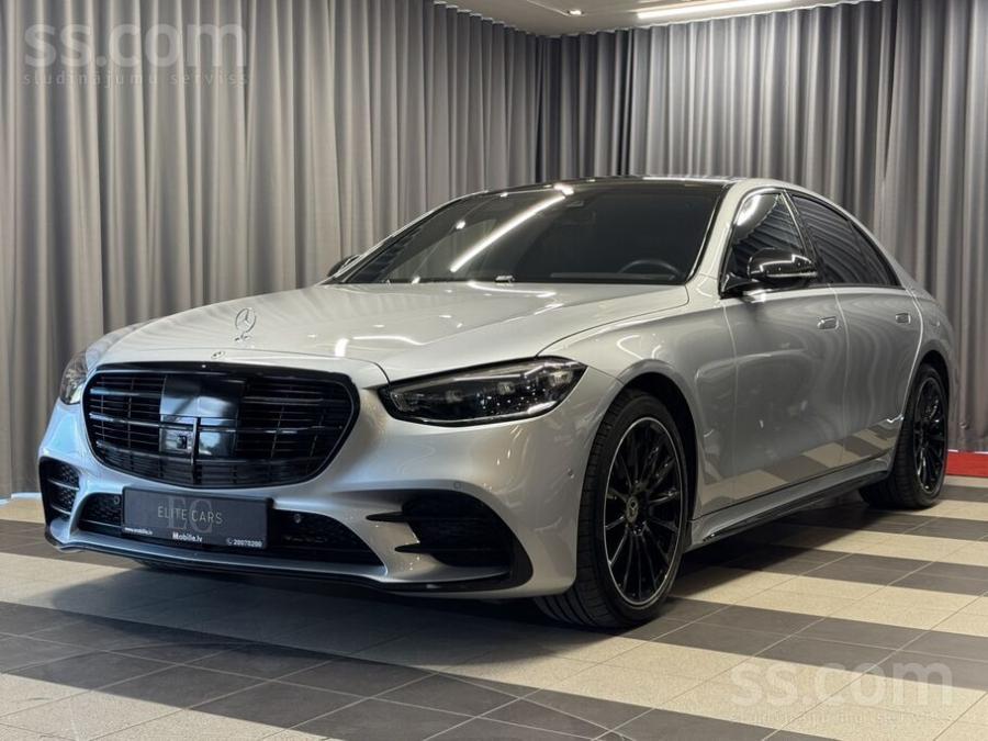 Mercedes-Benz S 500 2022 Rīga, ar dzinēja tilpumu 3.00 L un nobraukumu 106 tūkst. km par 86990 €, foto 1 vietnē AUTOMOTO.COM.LV