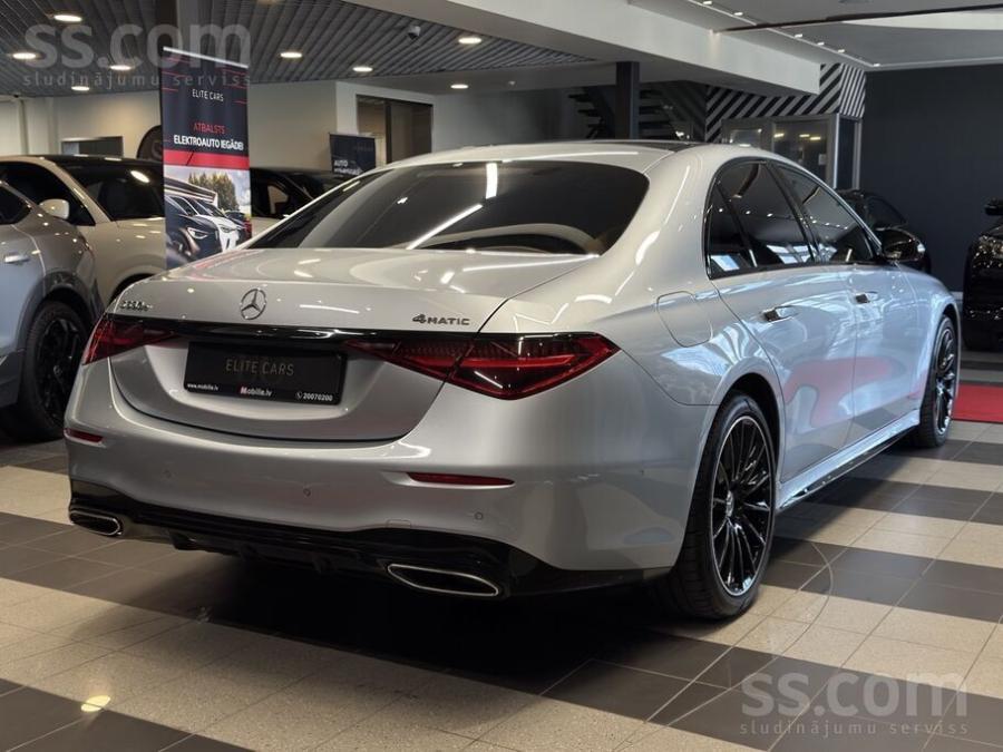 Mercedes-Benz S 500 2022 Rīga, ar dzinēja tilpumu 3.00 L un nobraukumu 106 tūkst. km par 86990 €, foto 5 vietnē AUTOMOTO.COM.LV