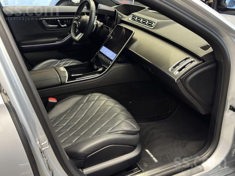 Mercedes-Benz S 500 2022 Rīga, ar dzinēja tilpumu 3.00 L un nobraukumu 106 tūkst. km par 86990 €, foto 13 vietnē AUTOMOTO.COM.LV
