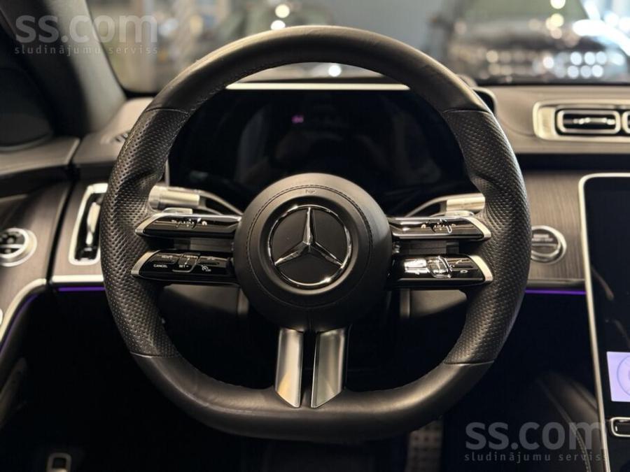 Mercedes-Benz S 500 2022 Rīga, ar dzinēja tilpumu 3.00 L un nobraukumu 106 tūkst. km par 86990 €, foto 17 vietnē AUTOMOTO.COM.LV