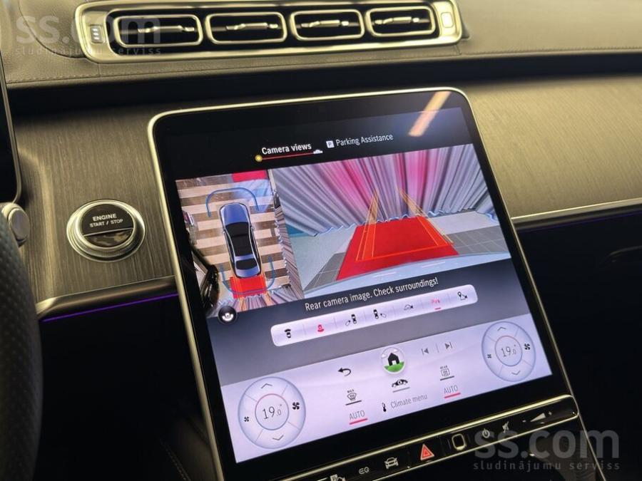 Mercedes-Benz S 500 2022 Rīga, ar dzinēja tilpumu 3.00 L un nobraukumu 106 tūkst. km par 86990 €, foto 20 vietnē AUTOMOTO.COM.LV