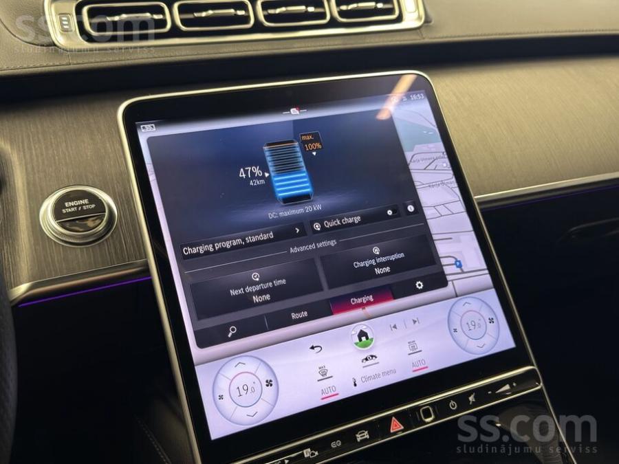 Mercedes-Benz S 500 2022 Rīga, ar dzinēja tilpumu 3.00 L un nobraukumu 106 tūkst. km par 86990 €, foto 21 vietnē AUTOMOTO.COM.LV