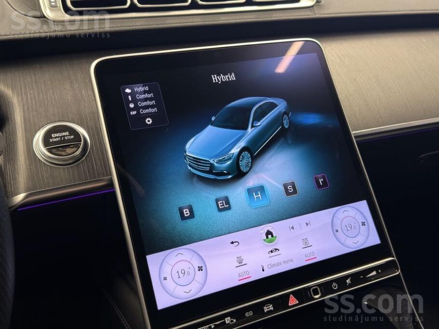 Mercedes-Benz S 500 2022 Rīga, ar dzinēja tilpumu 3.00 L un nobraukumu 106 tūkst. km par 86990 €, foto 24 vietnē AUTOMOTO.COM.LV