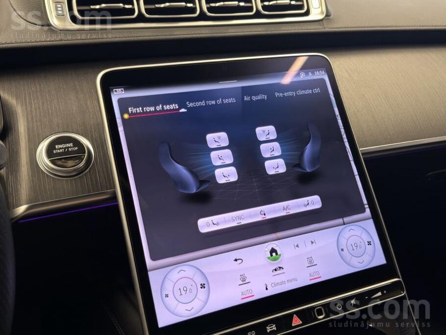 Mercedes-Benz S 500 2022 Rīga, ar dzinēja tilpumu 3.00 L un nobraukumu 106 tūkst. km par 86990 €, foto 25 vietnē AUTOMOTO.COM.LV