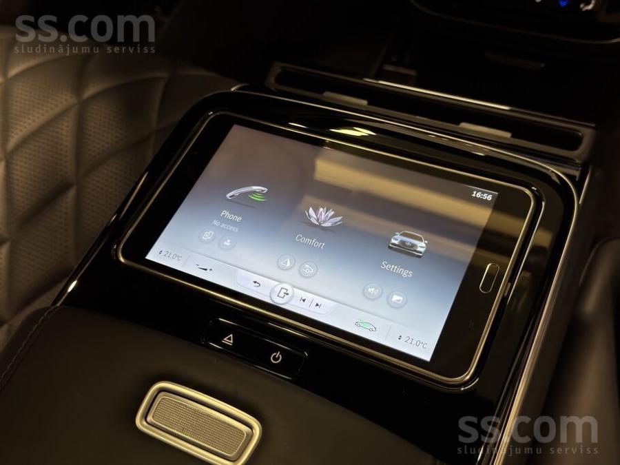 Mercedes-Benz S 500 2022 Rīga, ar dzinēja tilpumu 3.00 L un nobraukumu 106 tūkst. km par 86990 €, foto 34 vietnē AUTOMOTO.COM.LV