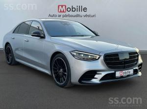 Mercedes-Benz S 500 2022 Rīga, ar dzinēja tilpumu 3.00 L un nobraukumu 102 tūkst. km par 87000 €, foto  vietnē AUTOMOTO.COM.LV