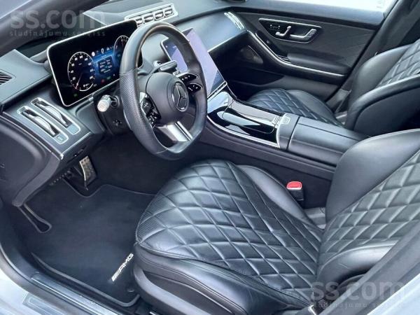 Mercedes-Benz S 500 2022 Rīga, ar dzinēja tilpumu 3.00 L un nobraukumu 102 tūkst. km par 87000 €, foto 9 vietnē AUTOMOTO.COM.LV