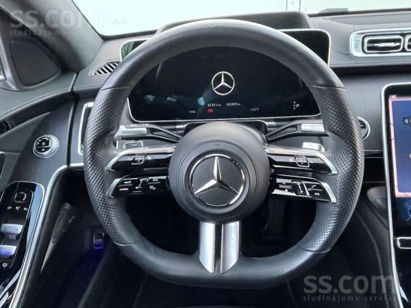 Mercedes-Benz S 500 2022 Rīga, ar dzinēja tilpumu 3.00 L un nobraukumu 102 tūkst. km par 87000 €, foto 10 vietnē AUTOMOTO.COM.LV
