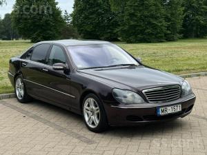 Violets Mercedes-Benz S 500 2002 Rīga, ar dzinēja tilpumu 5.00 L un nobraukumu 168 tūkst. km par 1990 €, foto 4 vietnē AUTOMOTO.COM.LV