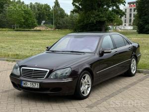 Violets Mercedes-Benz S 500 2002 Rīga, ar dzinēja tilpumu 5.00 L un nobraukumu 168 tūkst. km par 1990 €, foto 5 vietnē AUTOMOTO.COM.LV