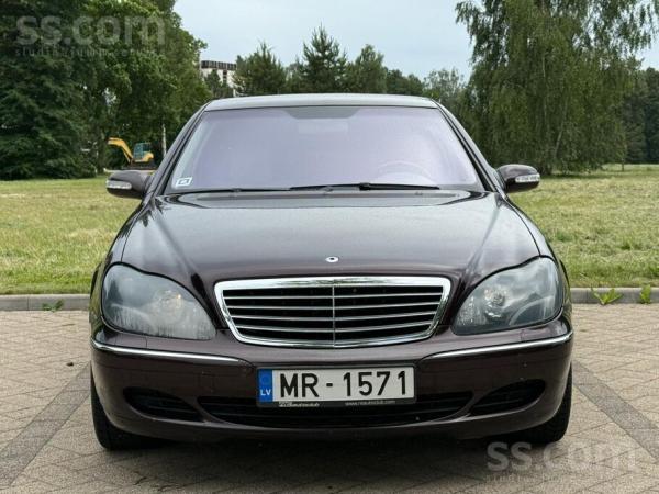 Фиолетовый Мерседес С 500 2002 в Рига, объемом двигателя 5.00 л и пробегом 168 тыс. км за 1990 €, фото 7 на AUTOMOTO.COM.LV