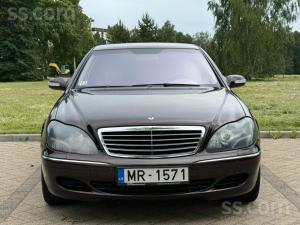 Violets Mercedes-Benz S 500 2002 Rīga, ar dzinēja tilpumu 5.00 L un nobraukumu 168 tūkst. km par 1990 €, foto 8 vietnē AUTOMOTO.COM.LV