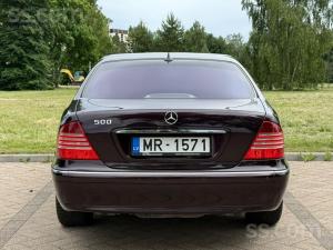 Violets Mercedes-Benz S 500 2002 Rīga, ar dzinēja tilpumu 5.00 L un nobraukumu 168 tūkst. km par 1990 €, foto 9 vietnē AUTOMOTO.COM.LV