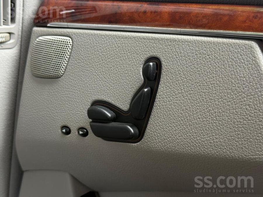Violets Mercedes-Benz S 500 2002 Rīga, ar dzinēja tilpumu 5.00 L un nobraukumu 168 tūkst. km par 1990 €, foto 21 vietnē AUTOMOTO.COM.LV