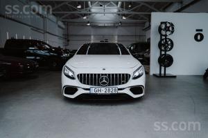 White Mercedes-Benz S 500 2015 in Riga, with an engine capacity of 4.70 L and mileage of 120 thousand km for 51000 €, photo  on AUTOMOTO.COM.LV