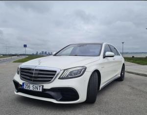 White Mercedes-Benz S 500 1995 in Tallinn, with an engine capacity of 4.50 L and mileage of 195 thousand km for 25000 €, photo 1 on AUTOMOTO.COM.LV