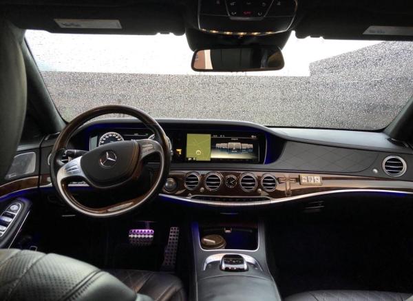 White Mercedes-Benz S 500 1995 in Tallinn, with an engine capacity of 4.50 L and mileage of 195 thousand km for 25000 €, photo 8 on AUTOMOTO.COM.LV