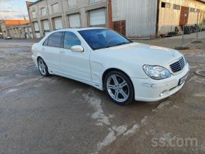 Balts Mercedes-Benz S 500 2001 Jelgava, ar dzinēja tilpumu 5.00 L un nobraukumu 199 tūkst. km par 7900 €, foto 7 vietnē AUTOMOTO.COM.LV