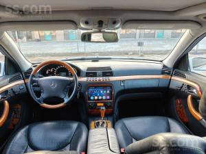 Balts Mercedes-Benz S 500 2001 Jelgava, ar dzinēja tilpumu 5.00 L un nobraukumu 199 tūkst. km par 7900 €, foto 9 vietnē AUTOMOTO.COM.LV