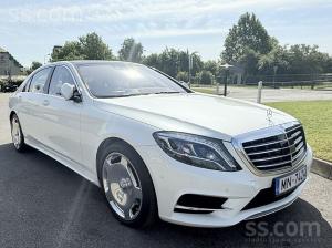 Balts Mercedes-Benz S 500 2015 Rīga, ar dzinēja tilpumu 4.70 L un nobraukumu 136 tūkst. km par 34995 €, foto  vietnē AUTOMOTO.COM.LV